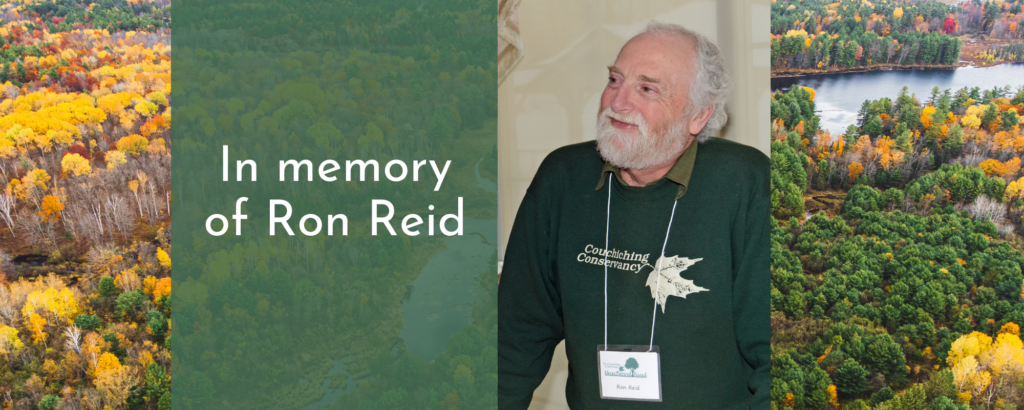 Remembering Ron Reid - Couchiching Conservancy